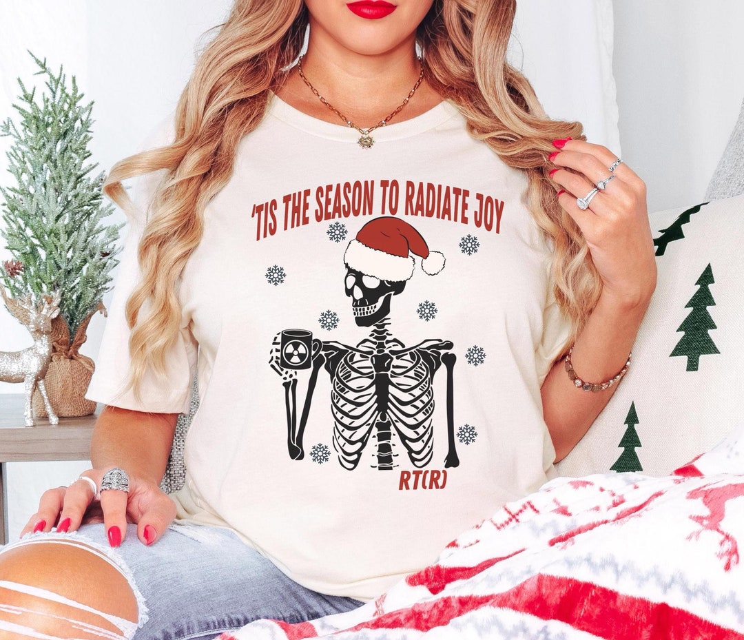 Radiology Christmas Shirt RAD Tech Holiday Tshirt Group Tis the Season ...