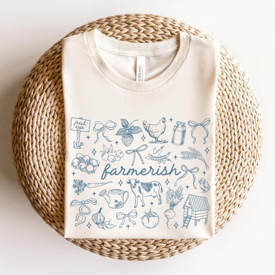 Farmerish Shirt • Coquette Farm Tshirt • Funny Farming Tees • Homestead ...