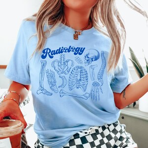 Radiology Shirt • RAD Tech Skeleton Tshirt • Radiology Gifts • Gift for ...