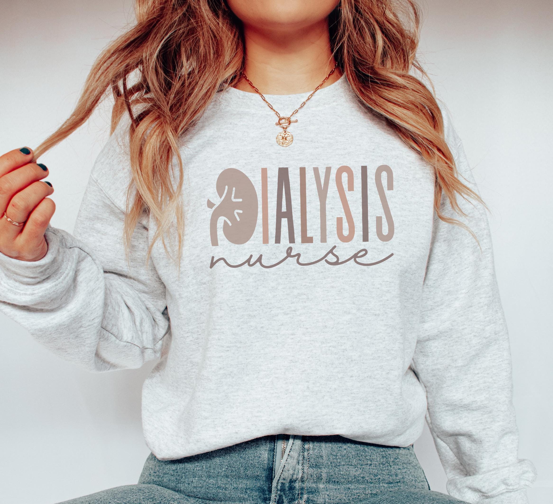 Dialysis Nurse Sweatshirt • Gifts for Dialysis Nurse • Nephrology Nurse ...