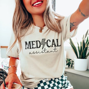 Retro Medical Assistant Shirt CMA Tshirt Medical Assistant Gifts ...