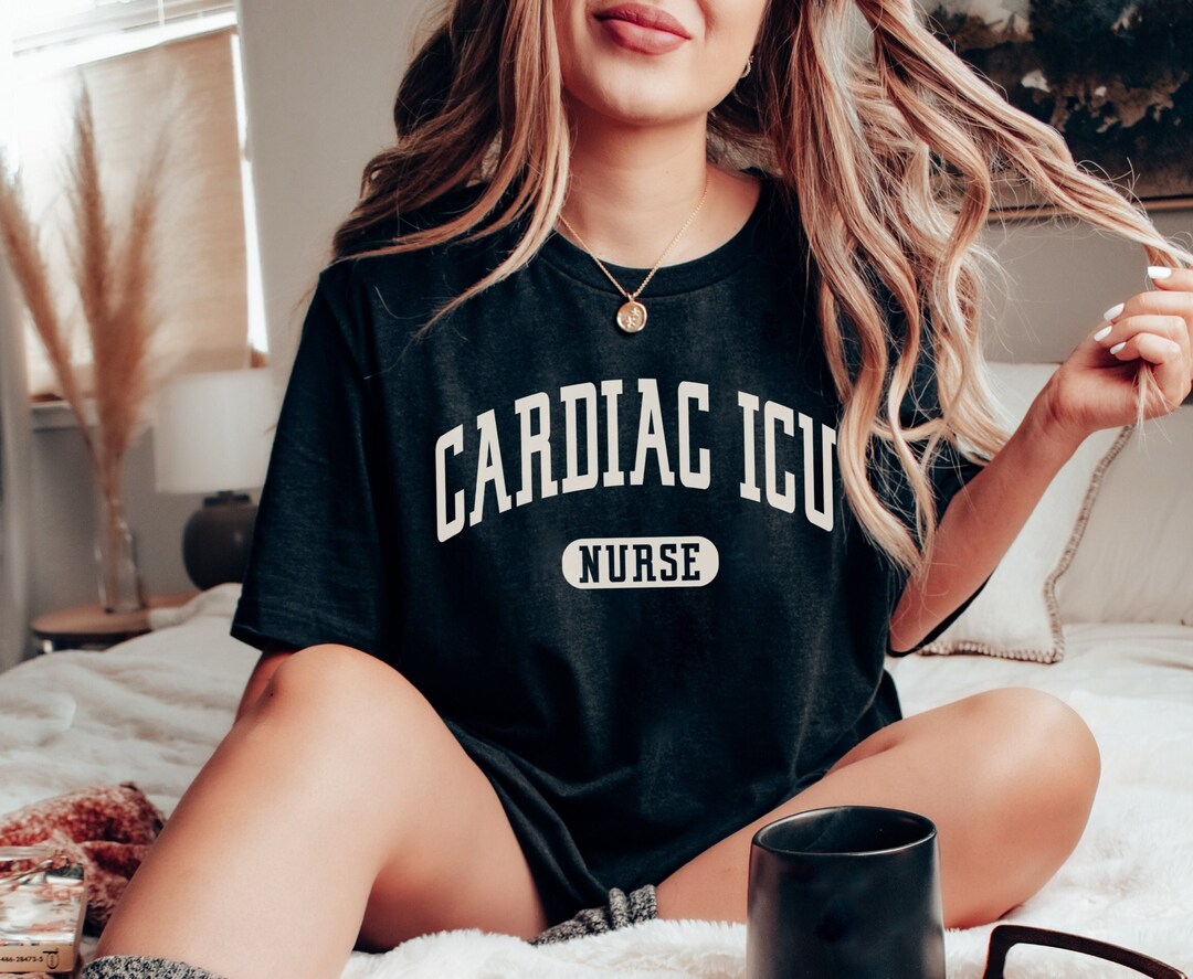 Cardiac ICU Nurse Shirt CVICU Nurse Tshirt Cardiac - Etsy
