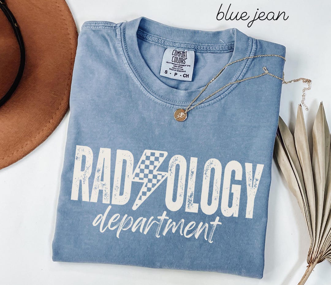 Radiology Department Comfort Colors Shirt • Retro Radiology Gifts • RAD ...