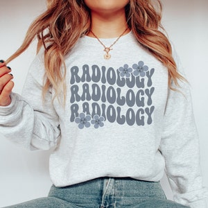 Boho Radiology Sweatshirt Radiology Gifts RAD Tech Sweater Xray Tech ...