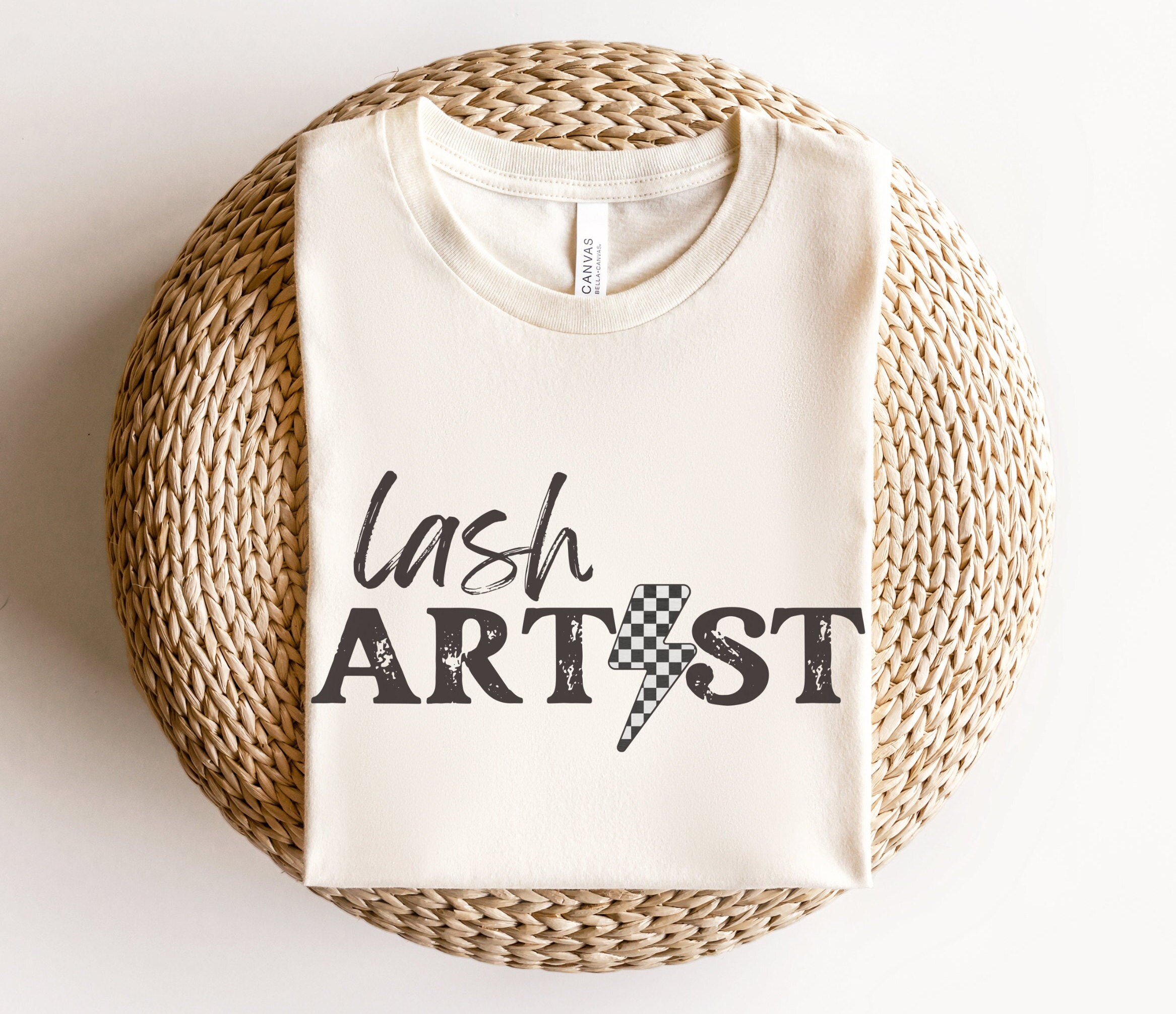 Retro Lash Artist Shirt Lash Tech Gifts Unisex Eyelash - Etsy