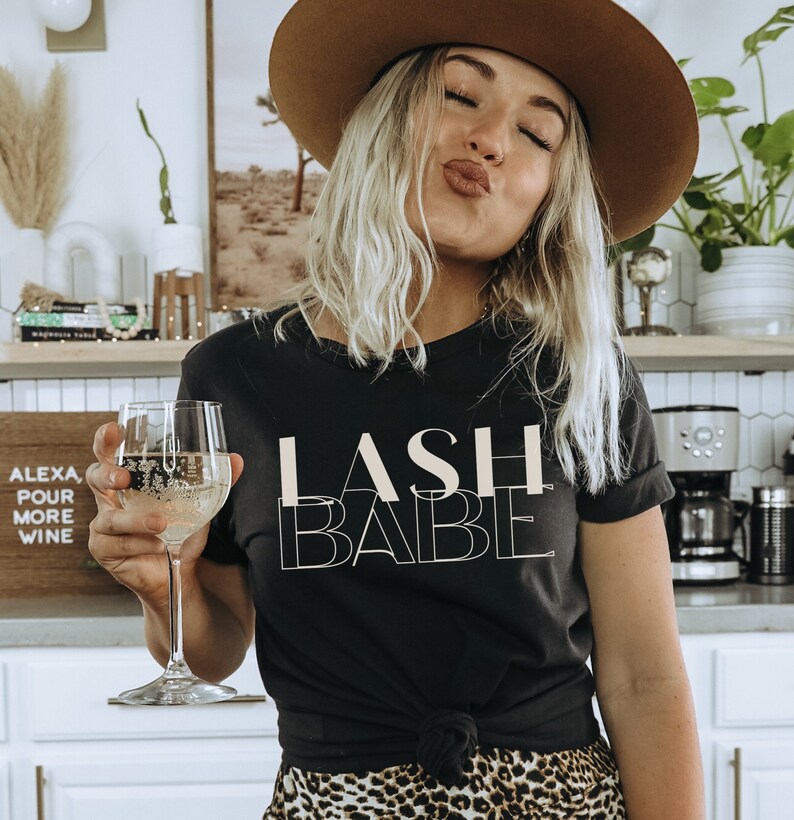 Lash Artist Shirt Lash Babe Tshirt Eyelash Artist Gifts - Etsy