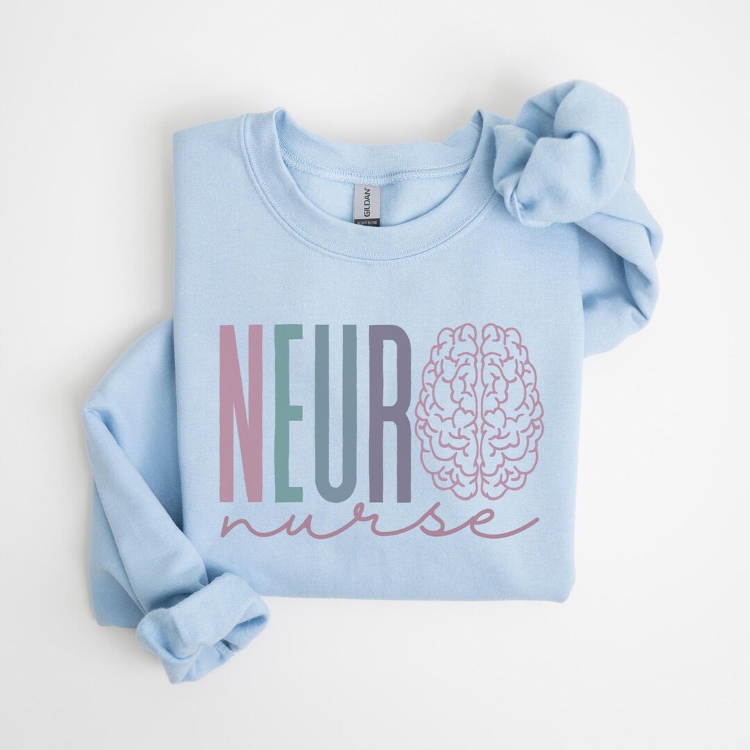 Neuro Nurse Sweatshirt • Neuro Nurse Gifts • Neuro ICU Sweater ...