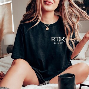 Personalized RAD Tech Shirt • Custom Radiology Skeleton Tshirt • RT(R ...