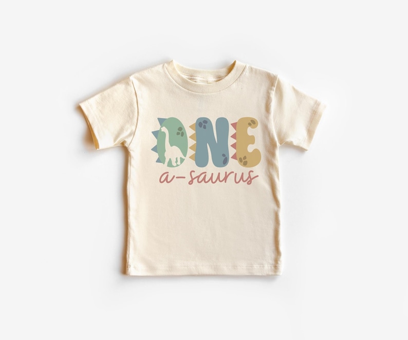 1st Birthday Dinosaur Shirt • Oneasaurus Tshirt • One-a-saurus First ...