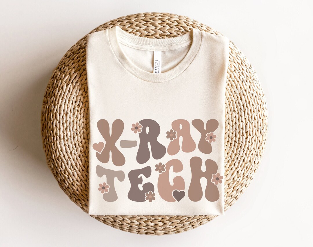 X-ray Tech Shirt Boho RAD Tech Tshirt Xray Tech Gifts Radiology Tech ...