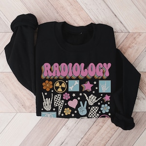 Retro Radiology Sweatshirt • Radiology Gifts • RAD Tech Sweater • X-ray ...