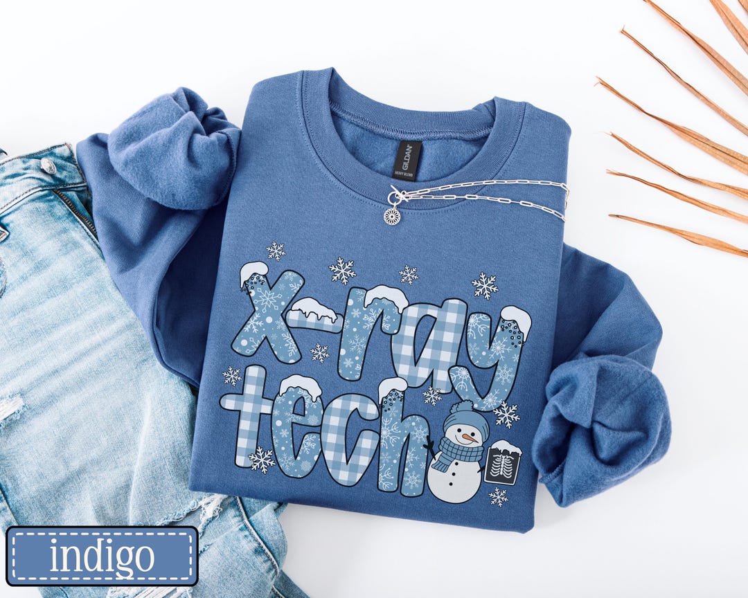 X-ray Tech Winter Sweatshirt • Radiology Snowman Christmas Sweater ...