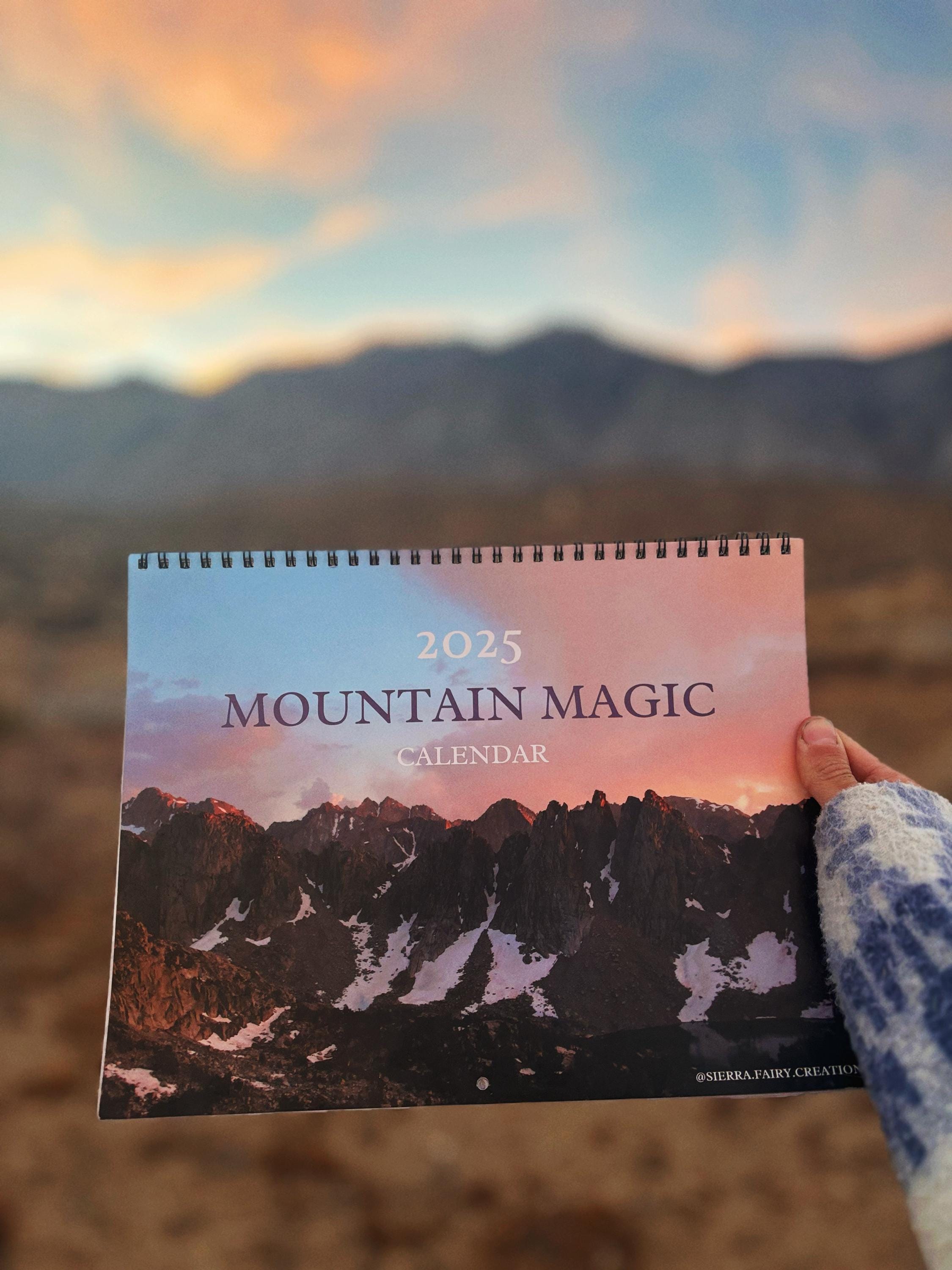 2025 Mountain Magic Calendar - Etsy