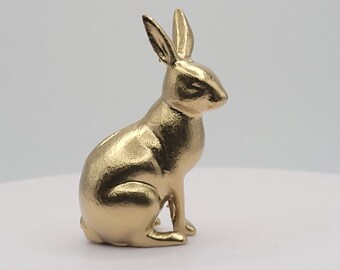 Skull Gold 3D Printed Miniature Mini Figure Figurine Gift Desk - Etsy