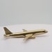 Airplane Gold 3D Printed Plane Miniature Figurine Toy Small Mini ...