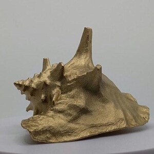 Gold Conch Seashell 3D Printed Miniature Unique Gift Decor Decoration ...