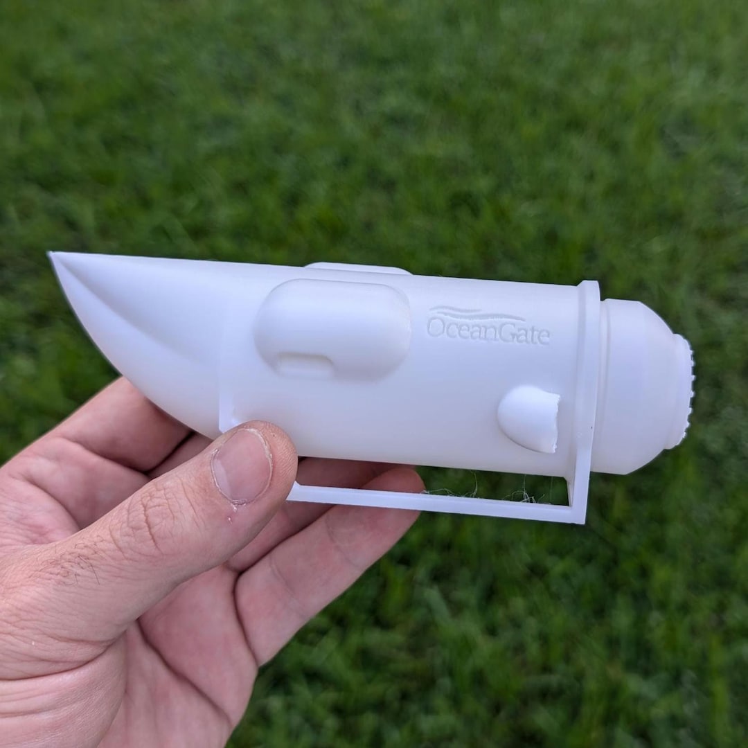 Titan Submersible 3D Printed Submarine Titanic Toy Mini Miniature ...
