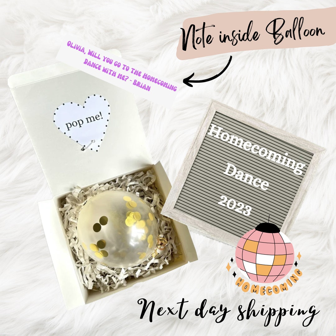 HOMECOMING Proposal POP ME Balloon/ 2023 Homecoming/ Hoco - Etsy