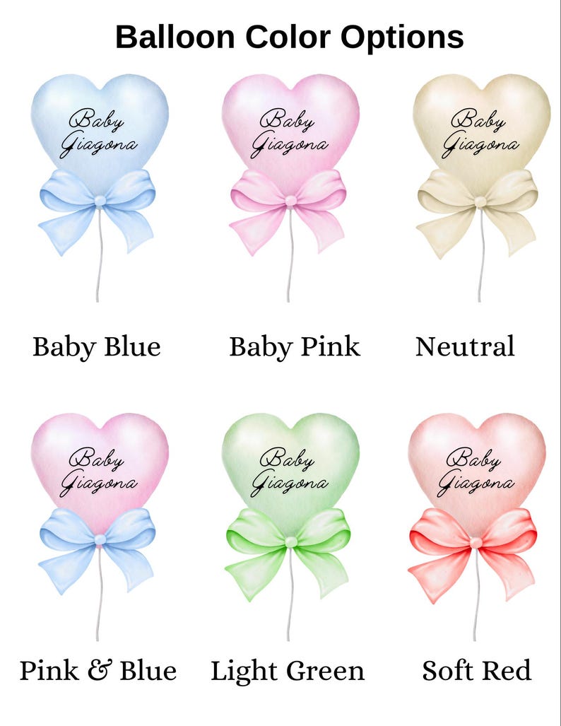 Mini Pregnancy Announcement Box: Baby Bear Booties, Heart Balloon ...