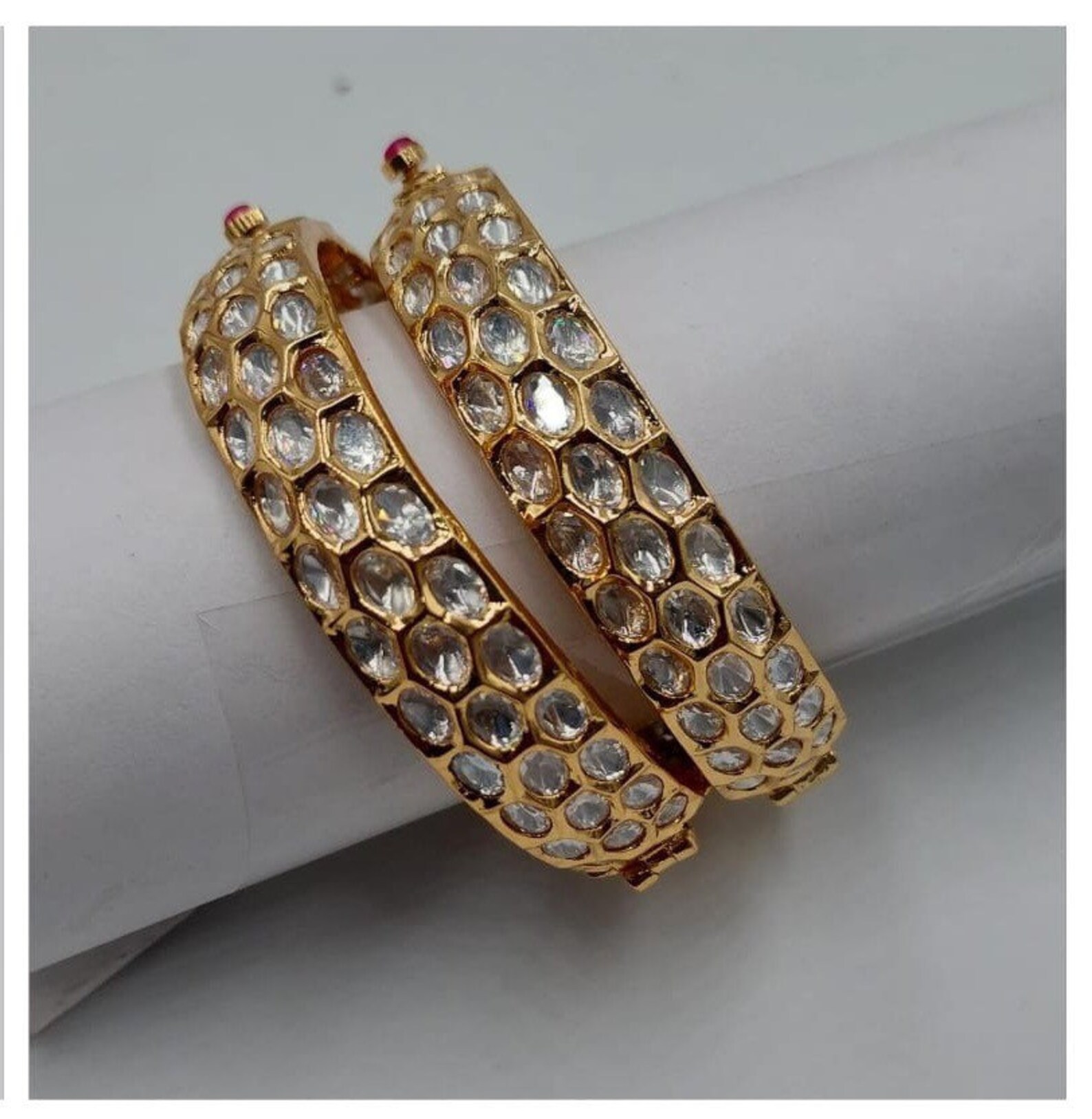 High End Premium Quality Sabyasachi Inspired Uncut Polki Kundan ...