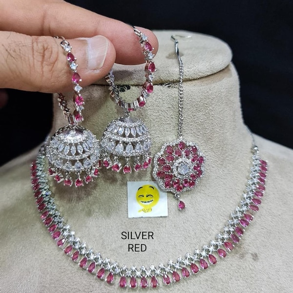 Indian Ruby Necklace - Etsy