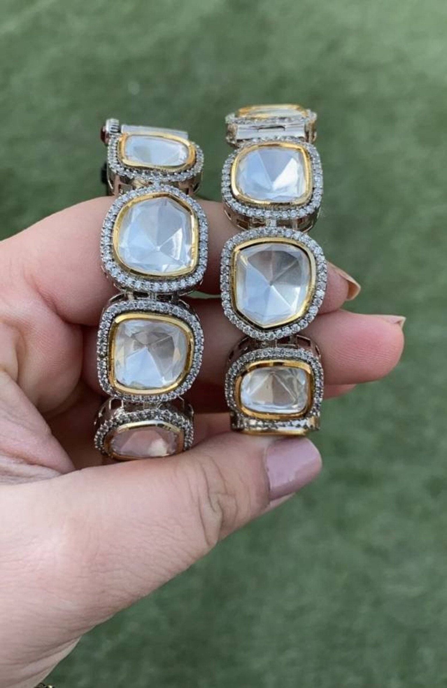 High End Premium Quality Sabyasachi Inspired Uncut Polki Kundan ...