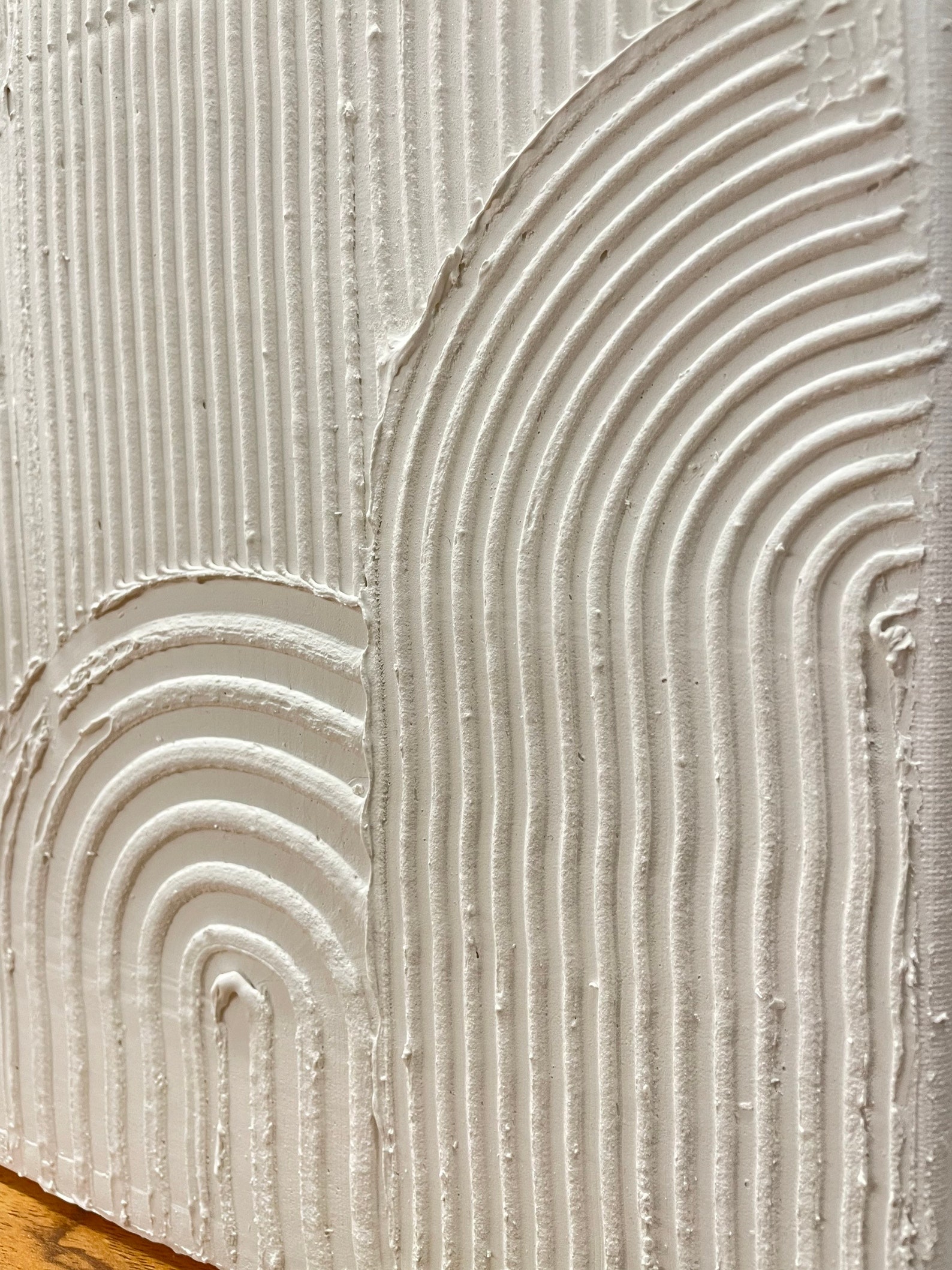 ARCHES DUO 11x14 Textured Plaster Wall Art Minimalist - Etsy