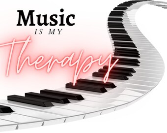 Music Therapy Poster - Etsy