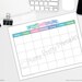 Undated Annual & Monthly Calendars - Printable + Editable - to Do List ...