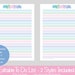 To Do List - Printable & Editable - Watercolor Banner - 2 Styles ...