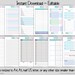 Undated Student Planner Pack Printable & Editable Annual-monthly-weekly ...