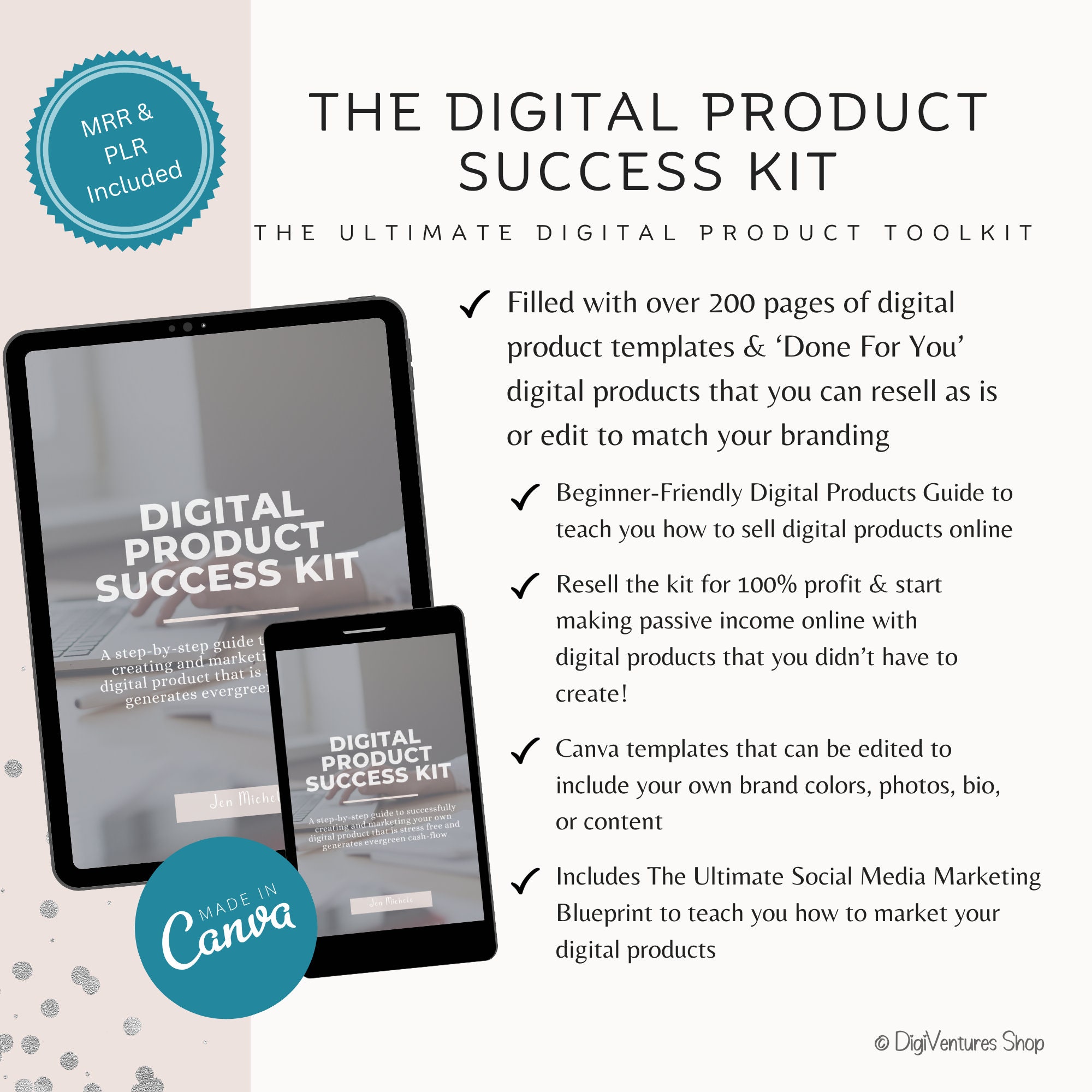 Digital Product Success Kit Done for You Digital Products & Templates ...