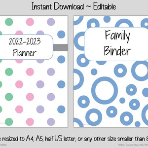 Binder Covers, Backs, Spines and Inside Cover Pages - Printable ...
