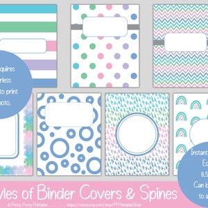 Undated Student Planner Pack - Printable & Editable - Annual-monthly ...