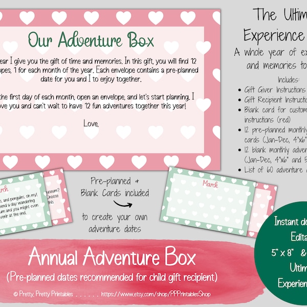 Adventure Box - Etsy