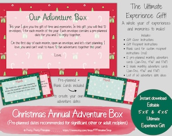 Gift Box Printable - Etsy