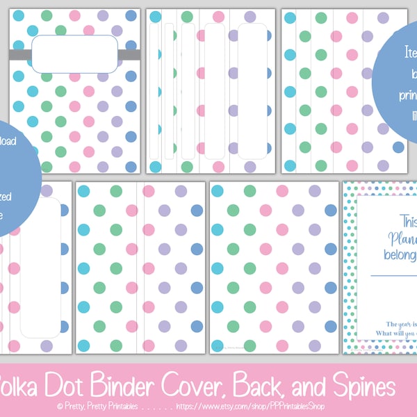 Binder Cover - Etsy