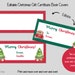 Christmas Gift Certificate Template Printable & Editable Last Minute ...