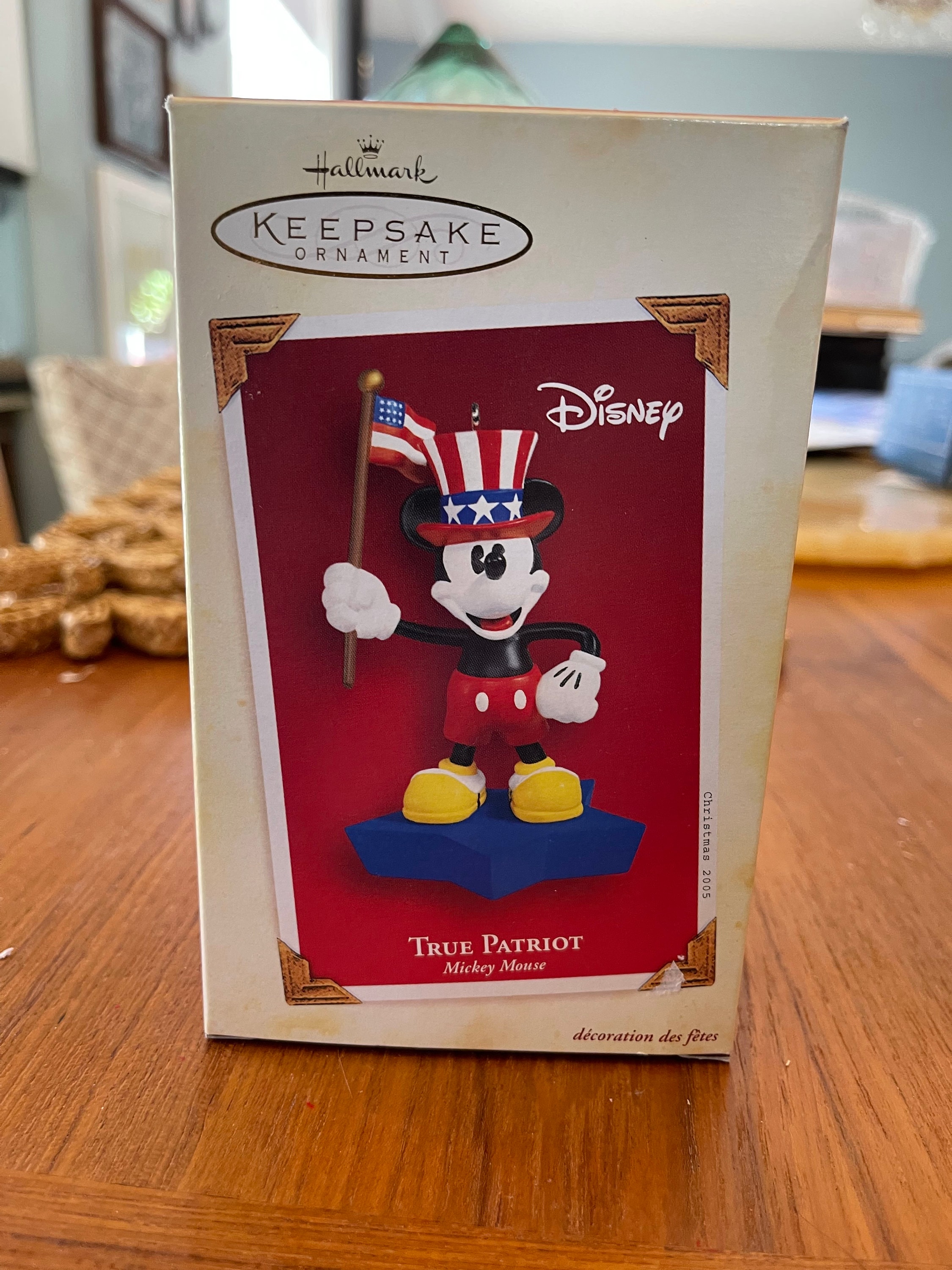 Hallmark Keepsake Ornament Mickey Mouse True Patriot FREE - Etsy
