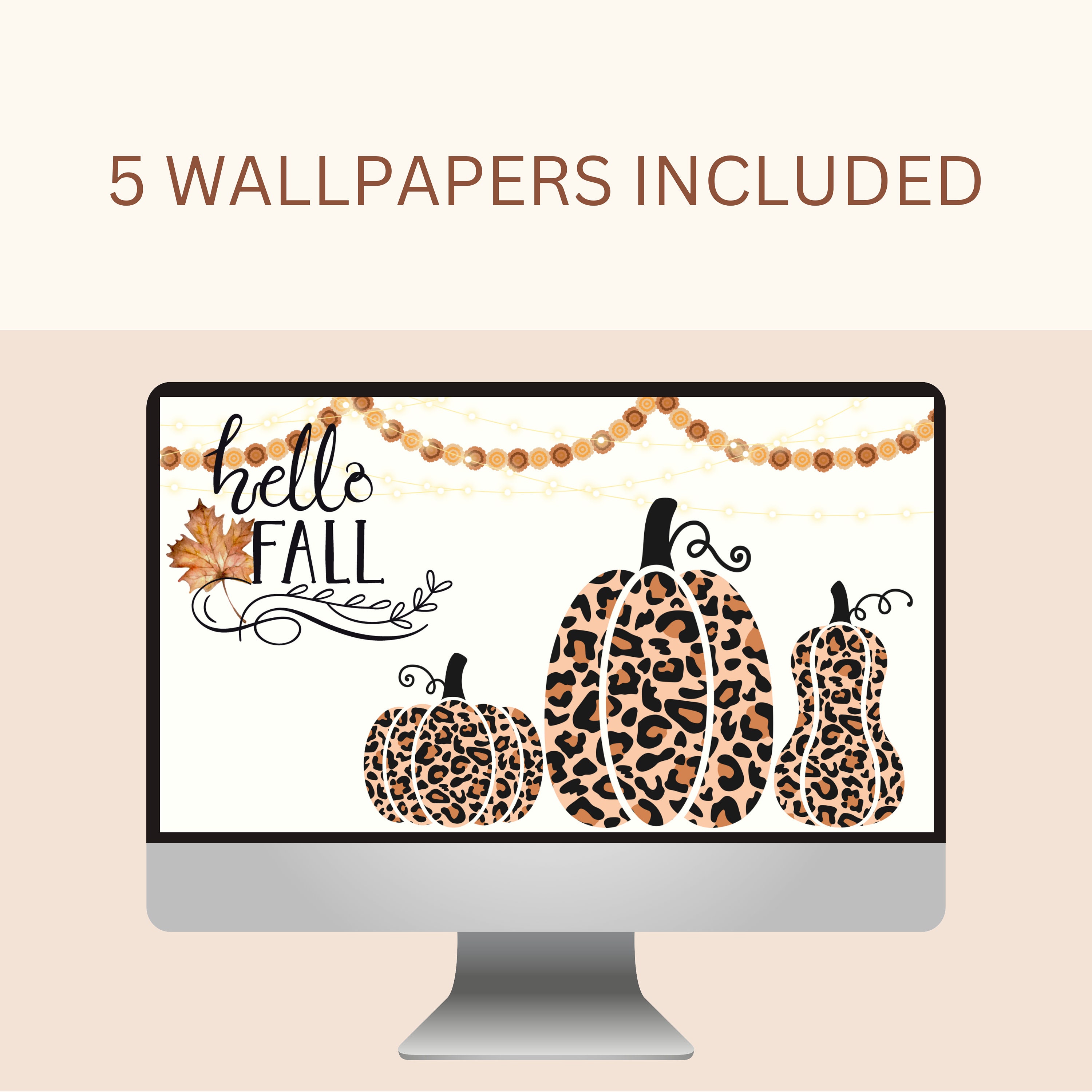 Autumnal Desktop Laptop Wallpaper Fall Background - Etsy