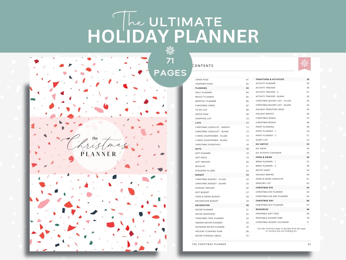 Ultimate Christmas Printable Planner: Organize Your Holiday With Ease ...