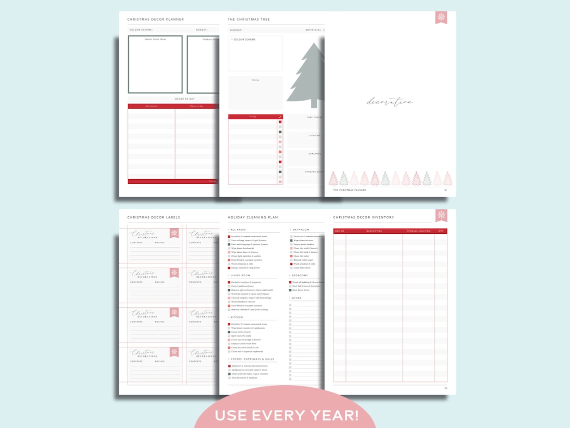 Ultimate Christmas Printable Planner: Organize Your Holiday With Ease ...