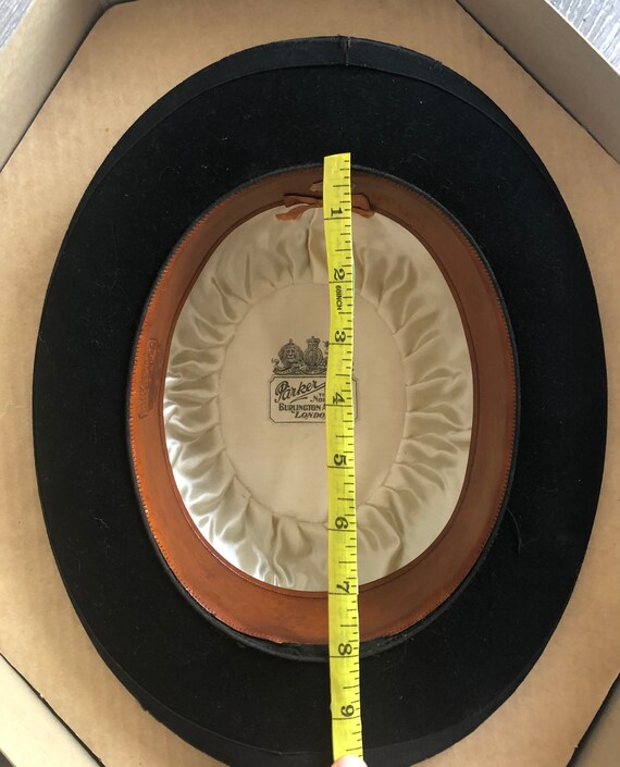 Antique Bowler Hat Burlington Arcade London Parker Ha… - Gem