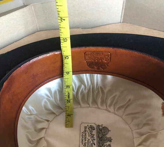 Antique Bowler Hat Burlington Arcade London Parker Ha… - Gem