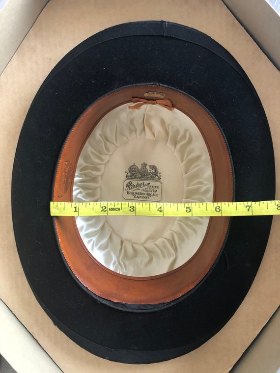 Antique Bowler Hat Burlington Arcade London Parker Ha… - Gem