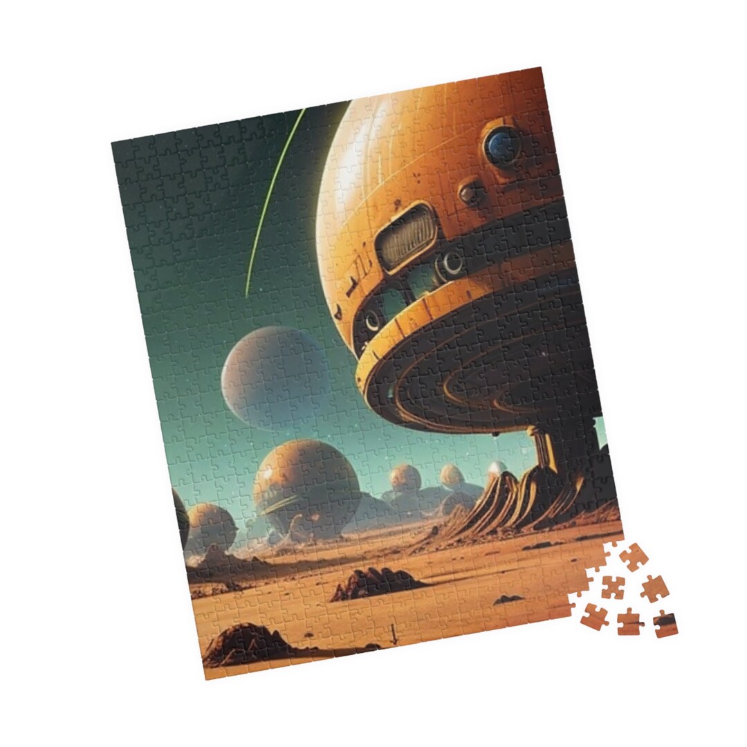 Worlds Collection Alien Planet Futuristic Jigsaw Puzzle 110, 252, 520 ...