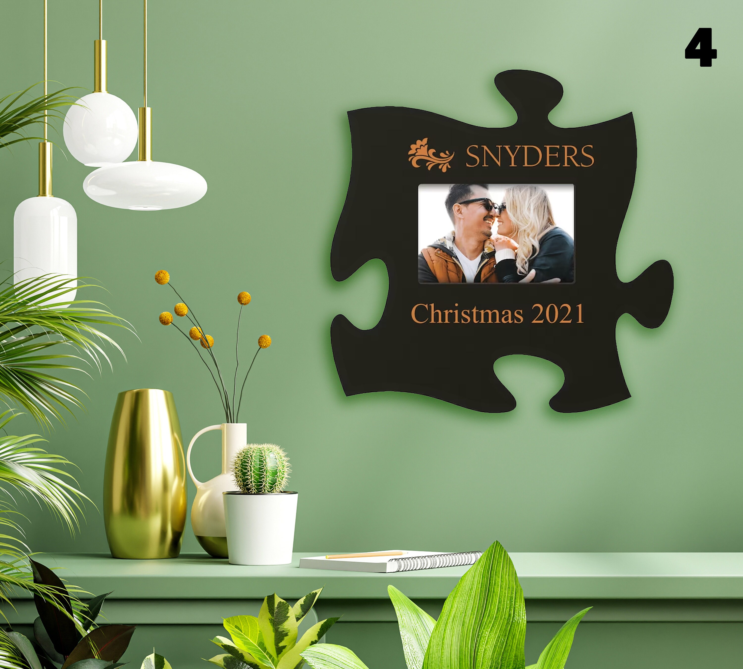 Custom Frame Puzzle Piece Frame Puzzle Photo Frame - Etsy