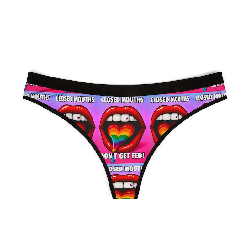Rainbow Pride Women's Thongs, LGBTQ Sexy Thong Pride Season, LGBT ...