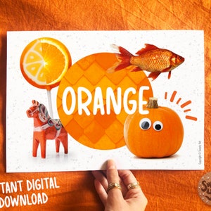 Printable Colour Posters for Preschool Kindergarten Classroom ...