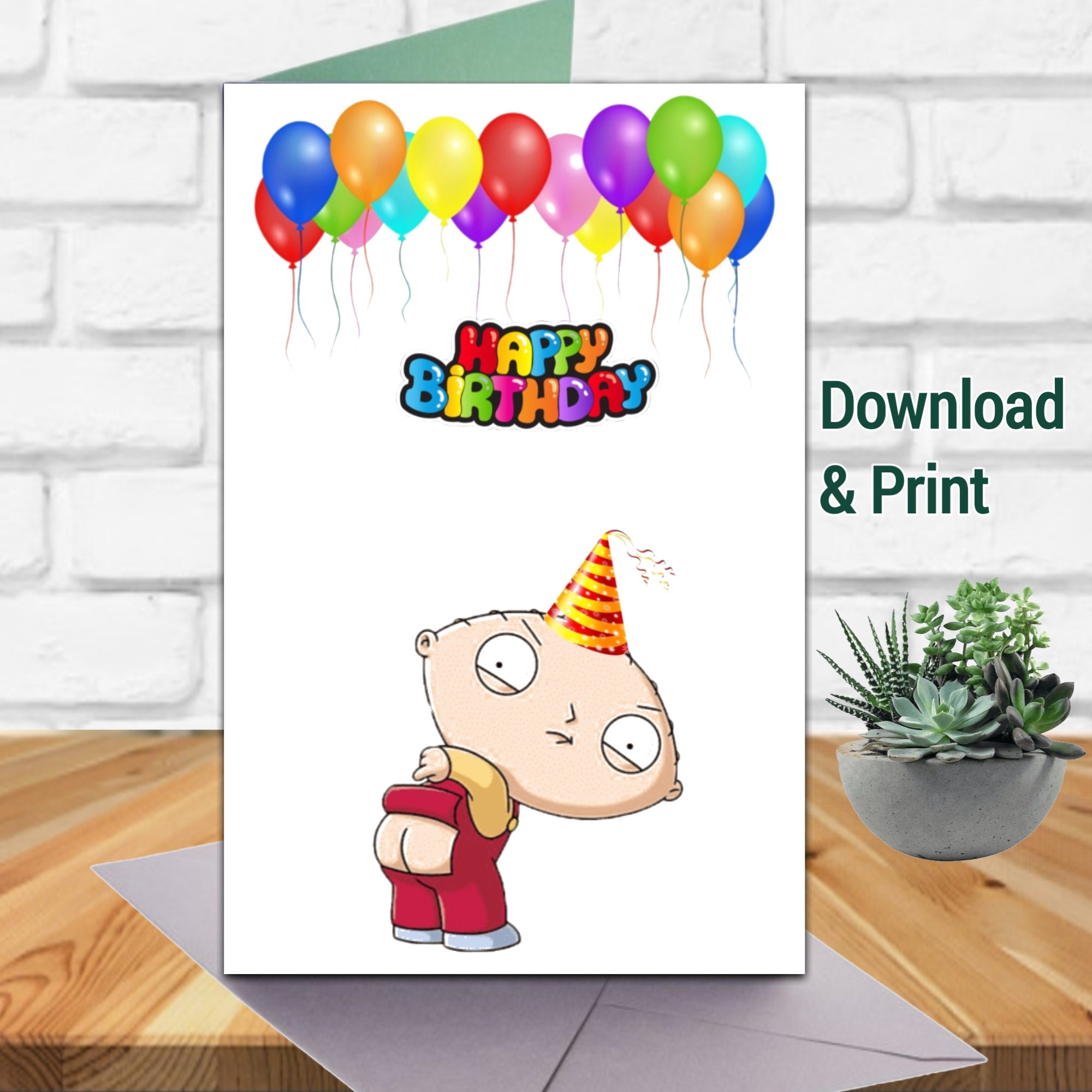 Happy Birthday Family Guy Stewie